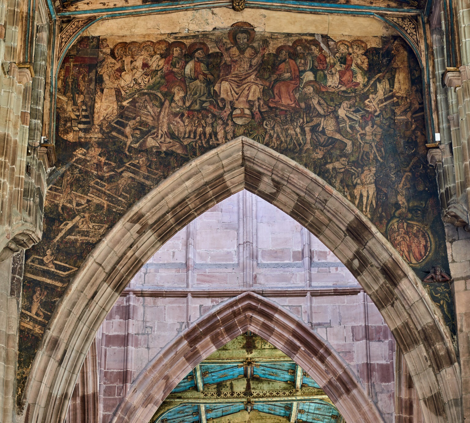 The Doom painting – Medieval Coventry